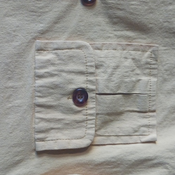 Anna Huling Collection | Tops | Anna Huling Butterscotch Cotton Safari ...